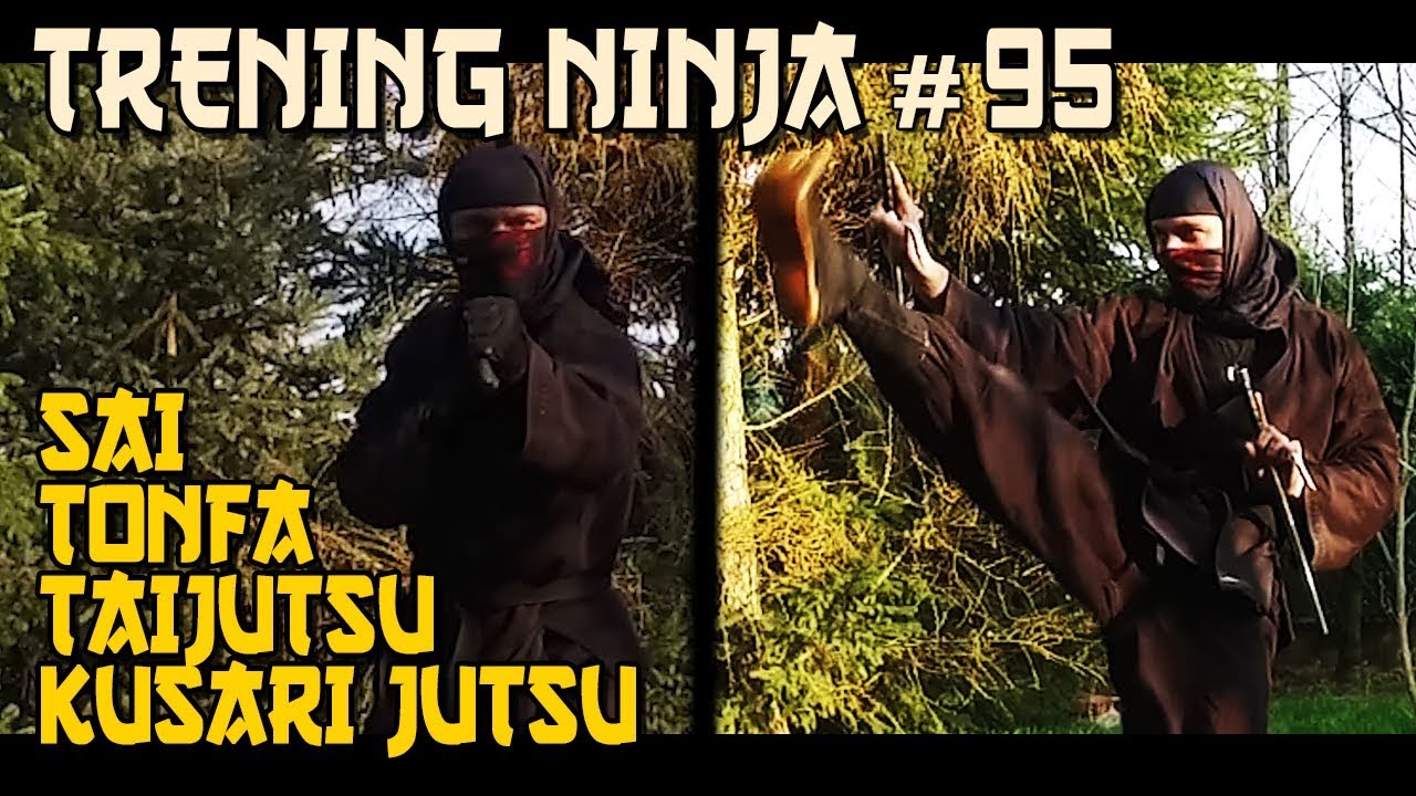 TRENING NINJUTSU - KUSARI GAMA, BO JUTSU, TONFA, TAIJUTSU - "Trenuj z ...