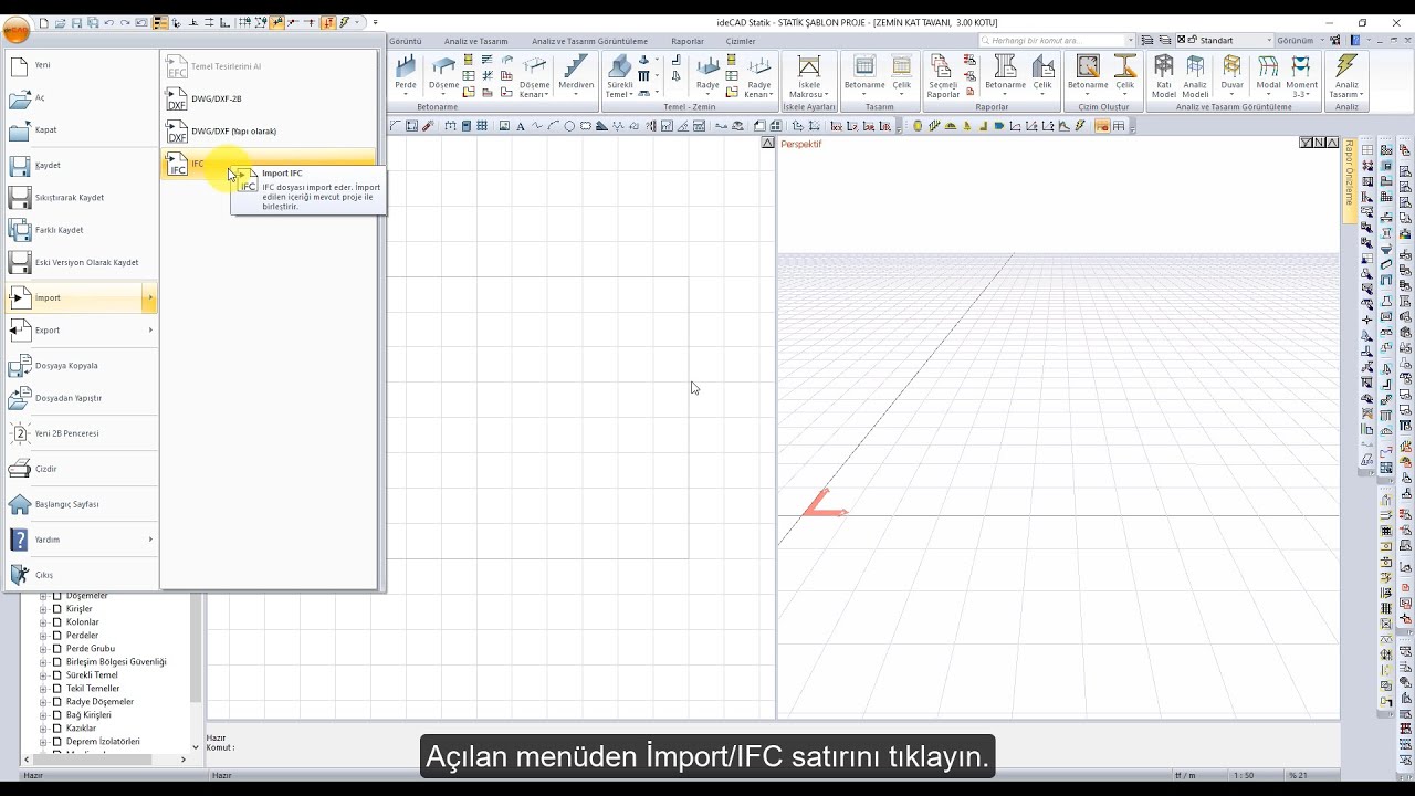 ideCAD Statik | IFC Modelini Mimardan Alın - ideCAD Yapı Bilgi ...