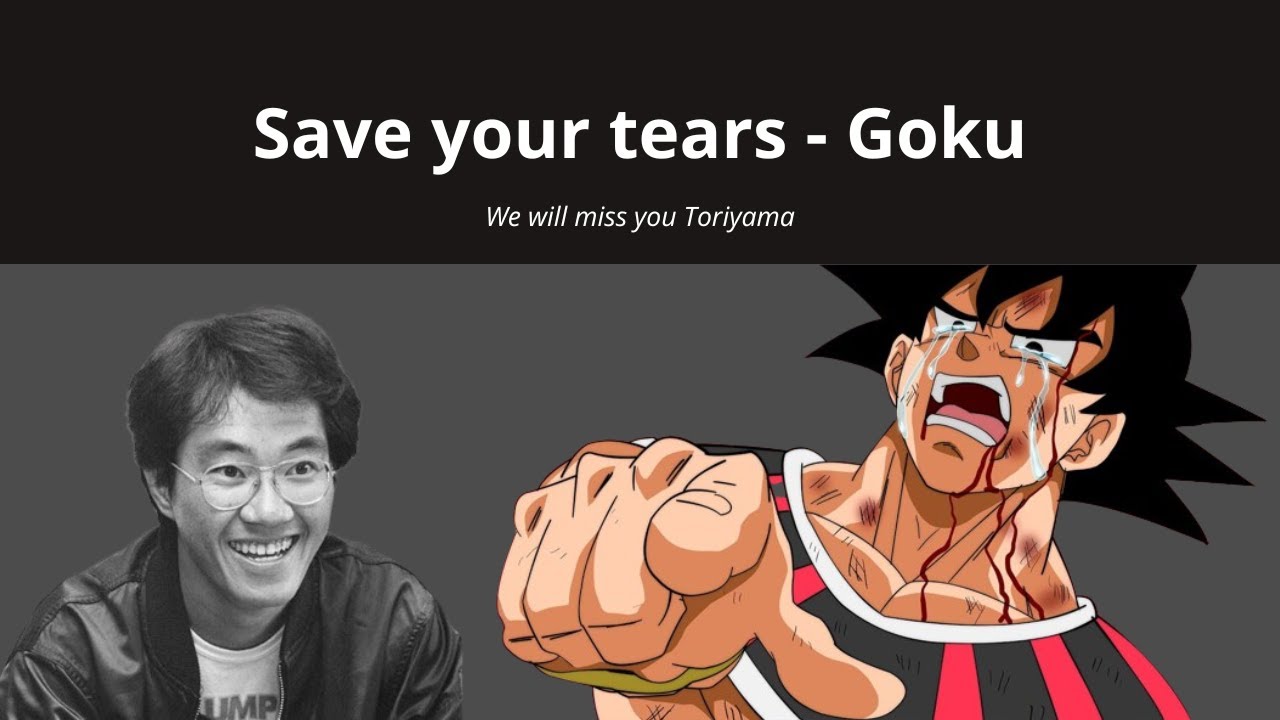 (AI Cover) Save your tears - Goku - YouTube