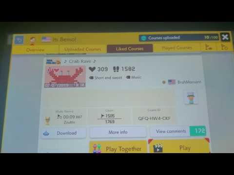Super Mario Maker 2: Crab Rave - YouTube