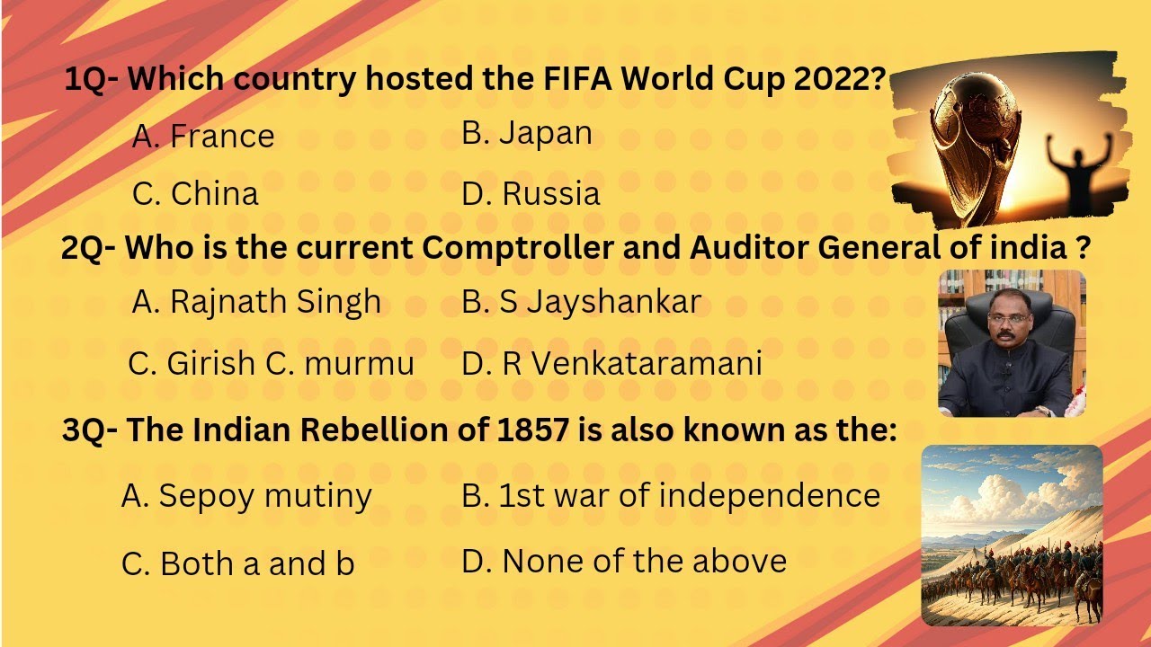 Current affairs and GS Quiz questions | TOP-25 MCQ | Current affairs ...