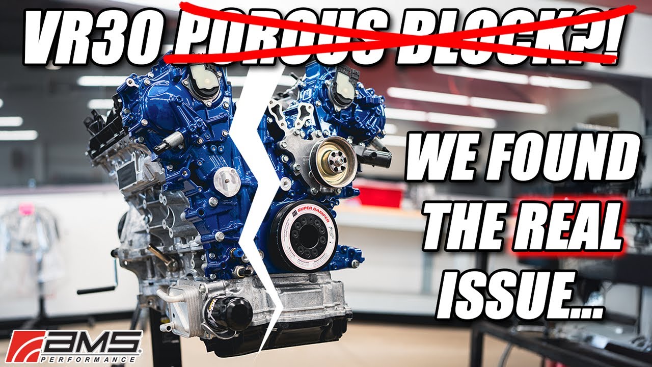 The Cause of VR30 "Porous Block" and What's Really Going On - YouTube