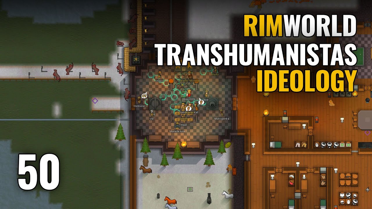 RimWorld DLC: IDEOLOGY TRANSHUMANISTAS - ep 50 | Gameplay Español - YouTube