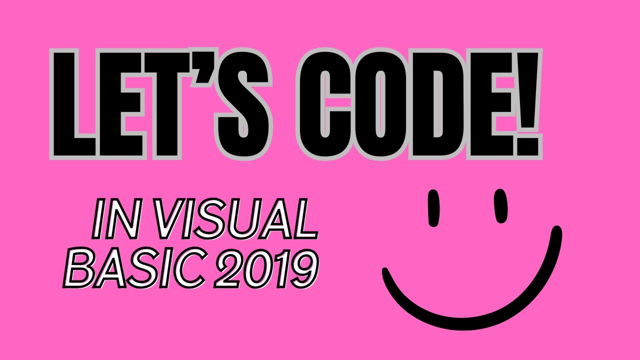 Coding in Visual Basic 2019: Calculating the average - YouTube