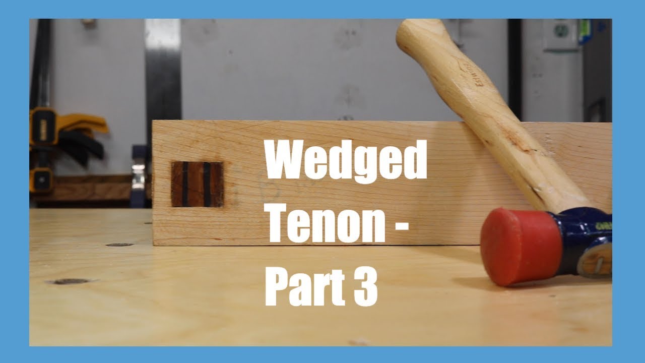 Part 3 - Triple Through Wedged Mortise and Tenons - Samurai Carpenter ...