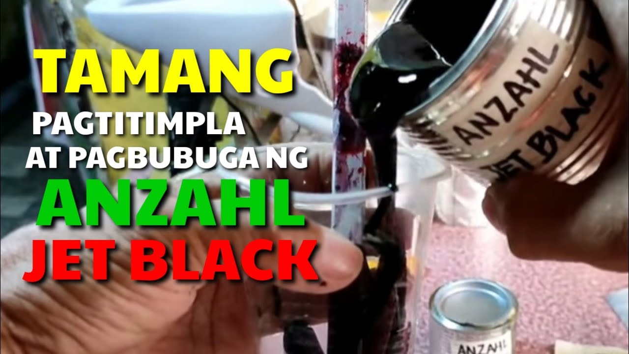 PAGTITIMPLA AT PAGBUBUGBUGA NG ANZAHL JET BLACK I DA HUSTLER'S TV - YouTube