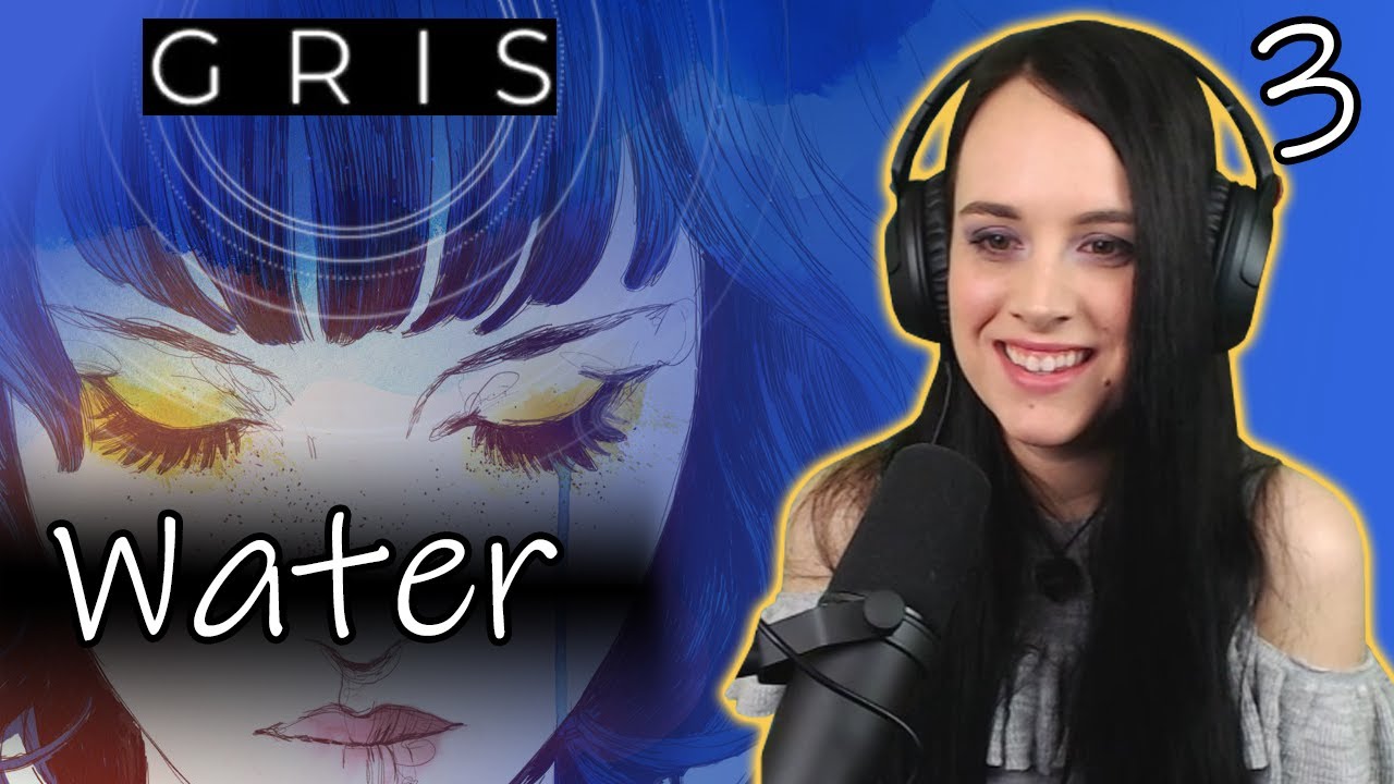 GRIS Gameplay Reaction - Water, Blue - Part 3 - YouTube
