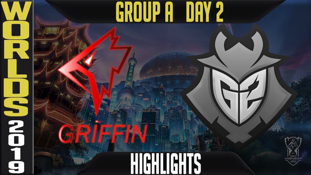 GRF vs G2 Highlights Game 1 | Worlds 2019 Group A Day 2 | Griffin vs G2 Esports - LCK vs LEC ...