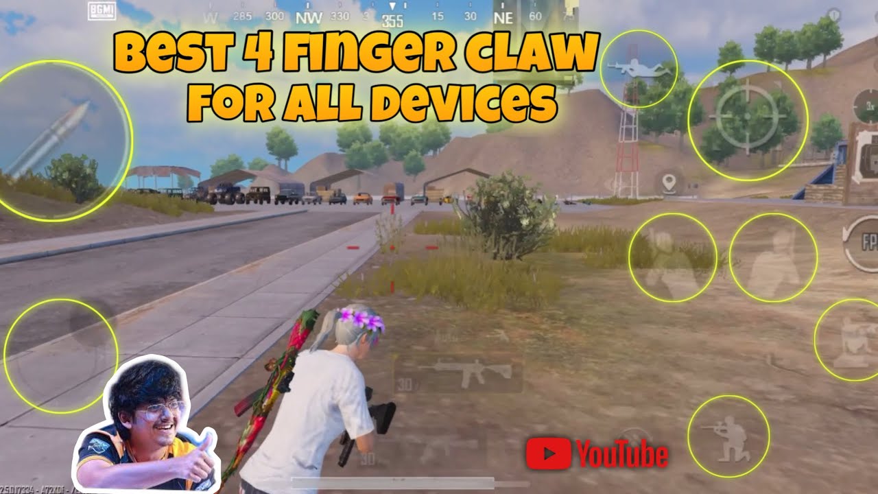 BGMI BEST EASY AND FASTEST 4 FINGER CLAW SETUP CODE 🔥 FOR ALL DEVICES ...