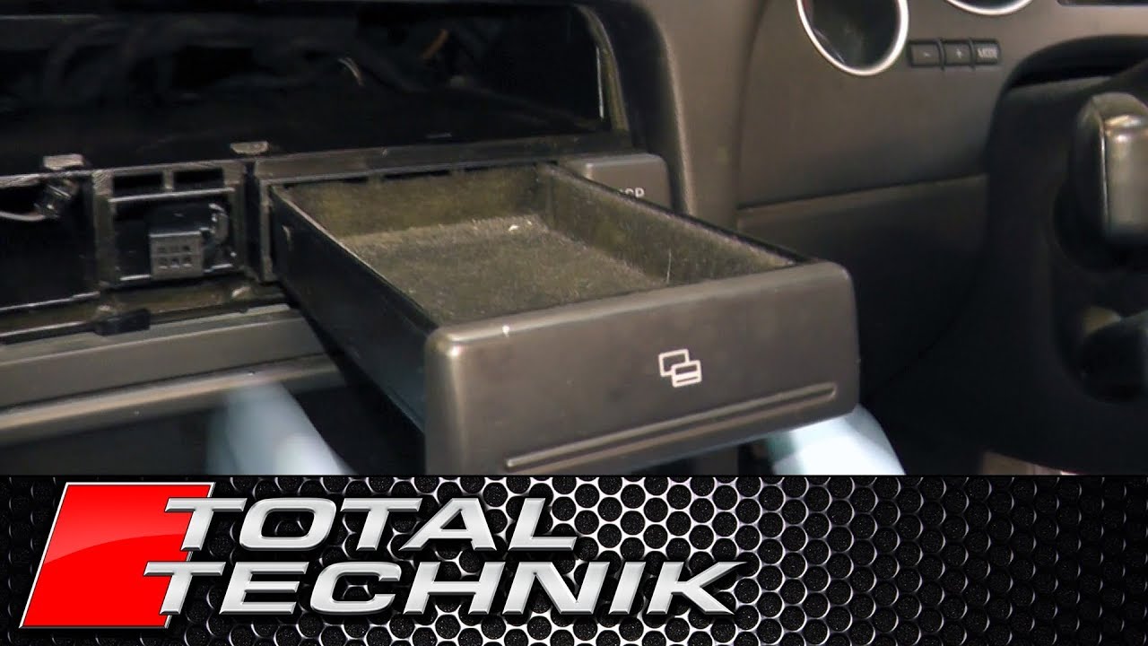 How to Remove Card Coin Tray (Cabriolet) - Audi A4 S4 RS4 - B6 B7 ...