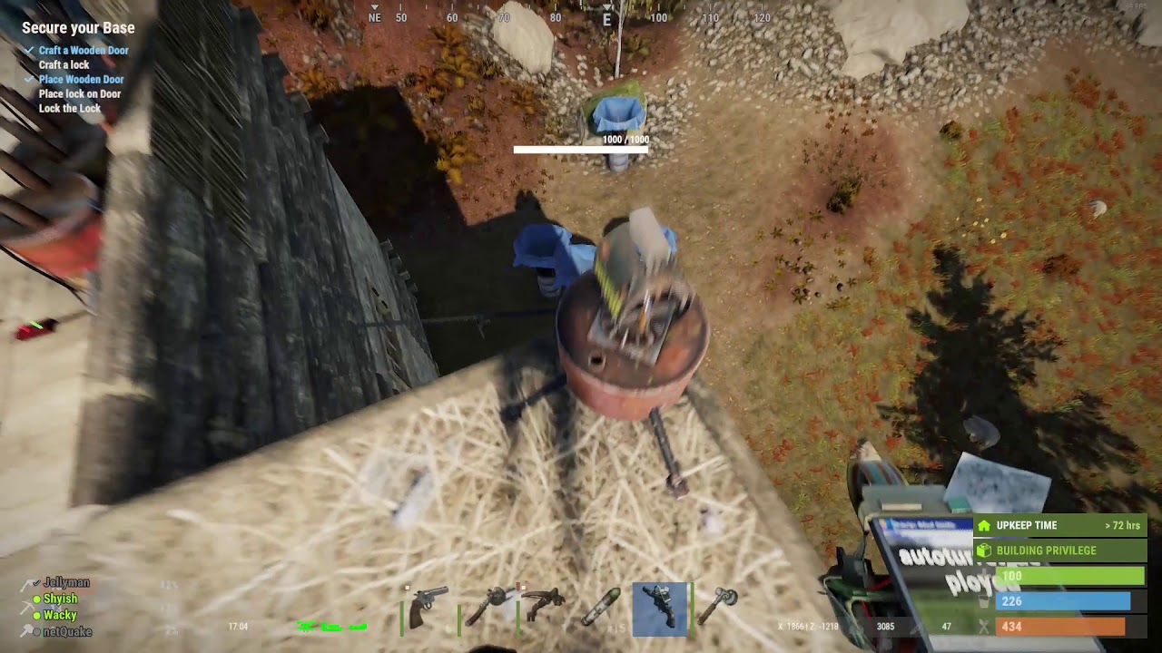 Rust explosive turret - YouTube