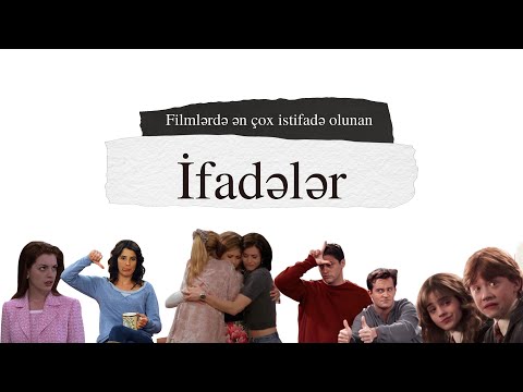 İngilis dilində Filmlərdə və Seriallarda ƏN ÇOX istifadı olunan İFADƏLƏR 🇺🇸😍 #ingilisdili