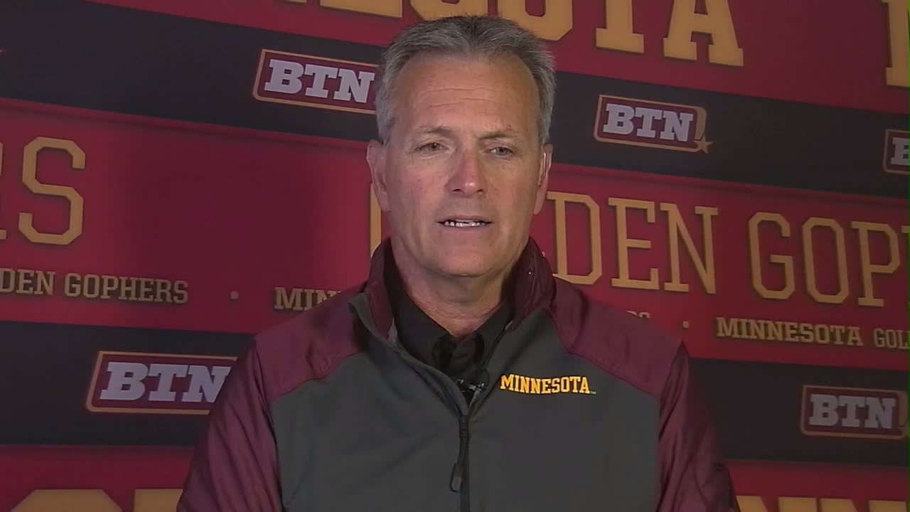 2017 Big Ten Hockey Week: Minnesota Head Coach Don Lucia - YouTube