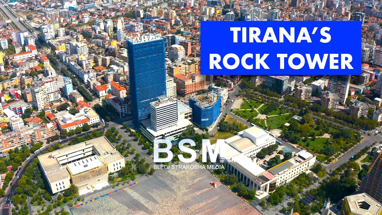 Punimet tek Tirana's Rock (Skandërbeg) Tower | Tirana 2022, Albania [4K ...