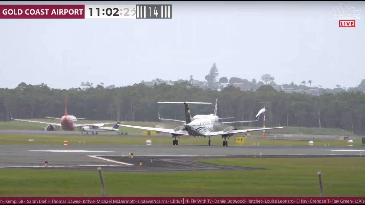 🔴 Gold Coast Airport Plane Spotting w/Matt 🔴 SydSquad OOL Live Cam ...