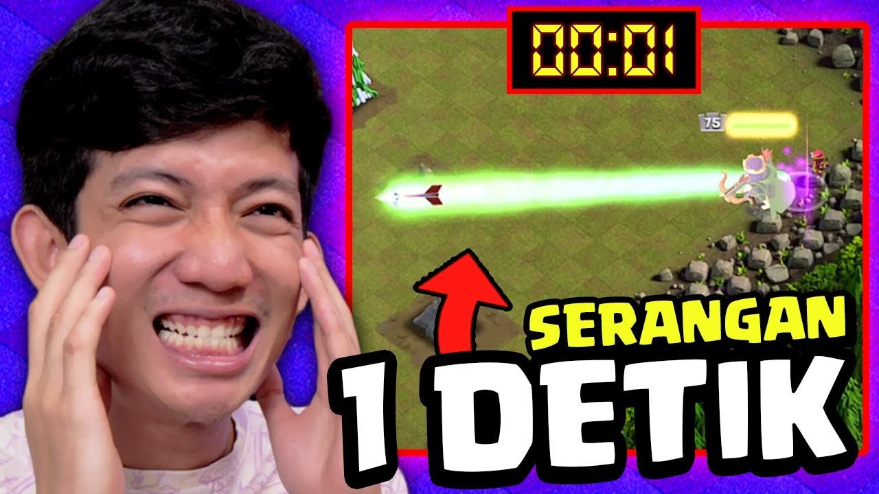 Rata 3 Bintang Dalam 1 Detik - Meme Lucu CoC - YouTube