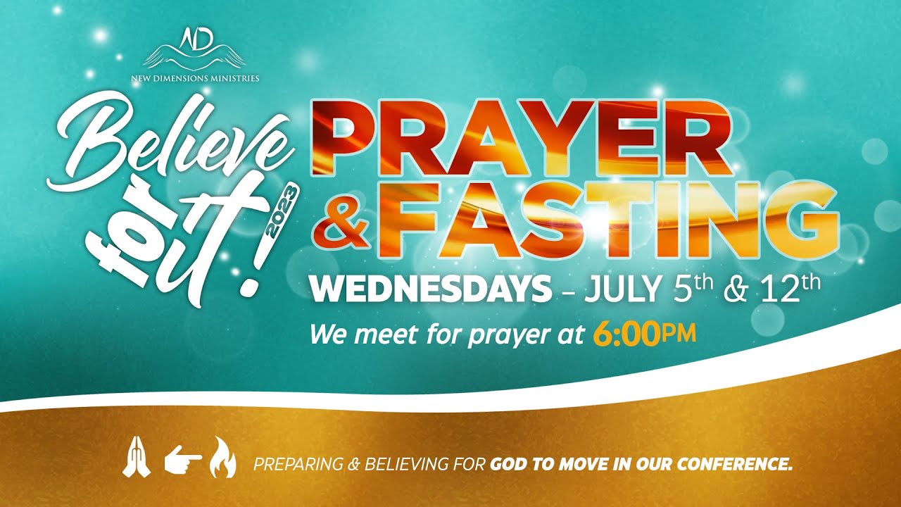 NDM Bible Study || Prayer & Fasting || July 5th, 2023 - YouTube