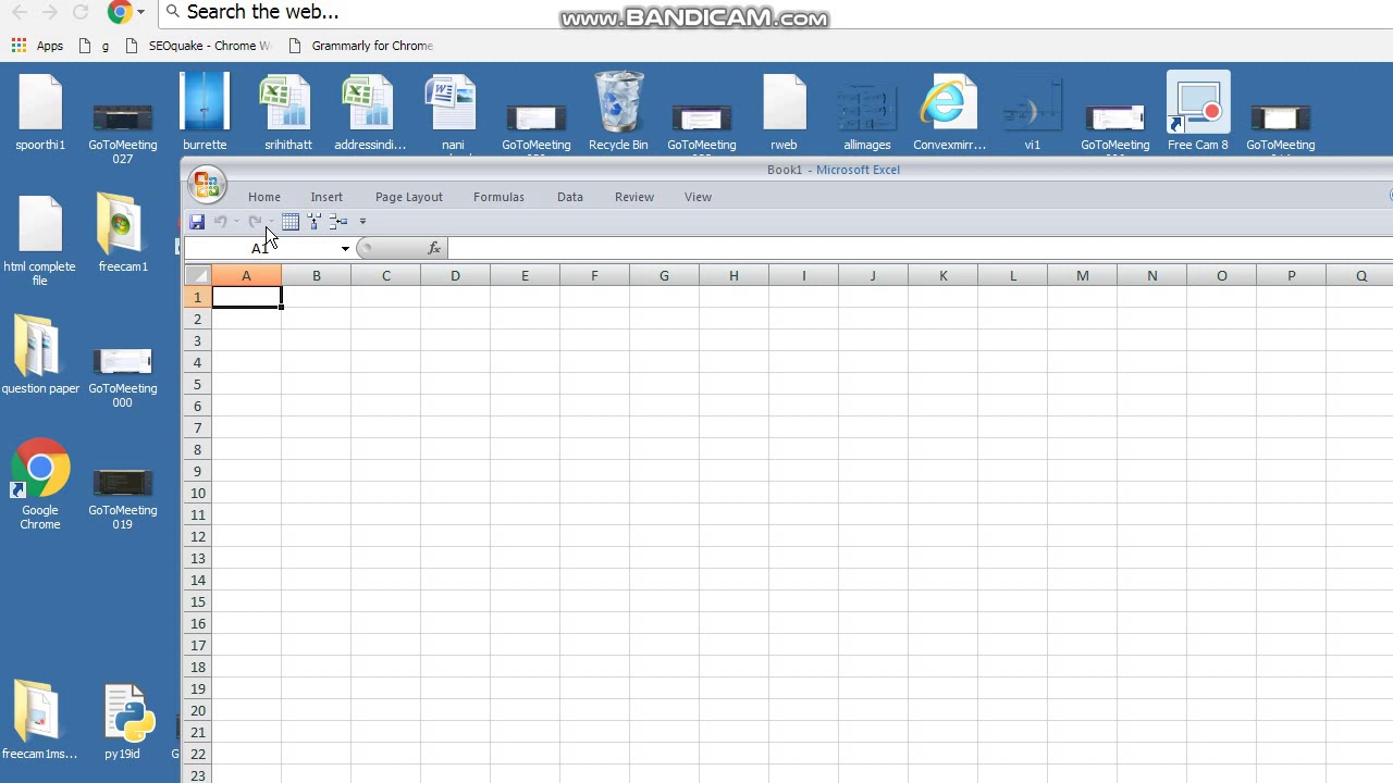 MSEXCEL - COMPLETE TUTORIAL how to get into msexcel and how to change ...