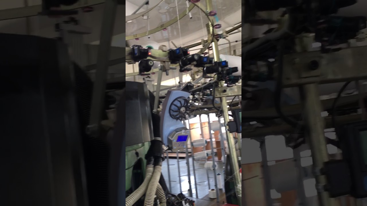 Seamless garments knitting machine - YouTube