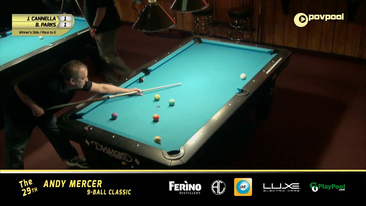 #4 - 2019 Andy Mercer 9-Ball Classic / Joe CANNELLA vs Brian PARKS ...