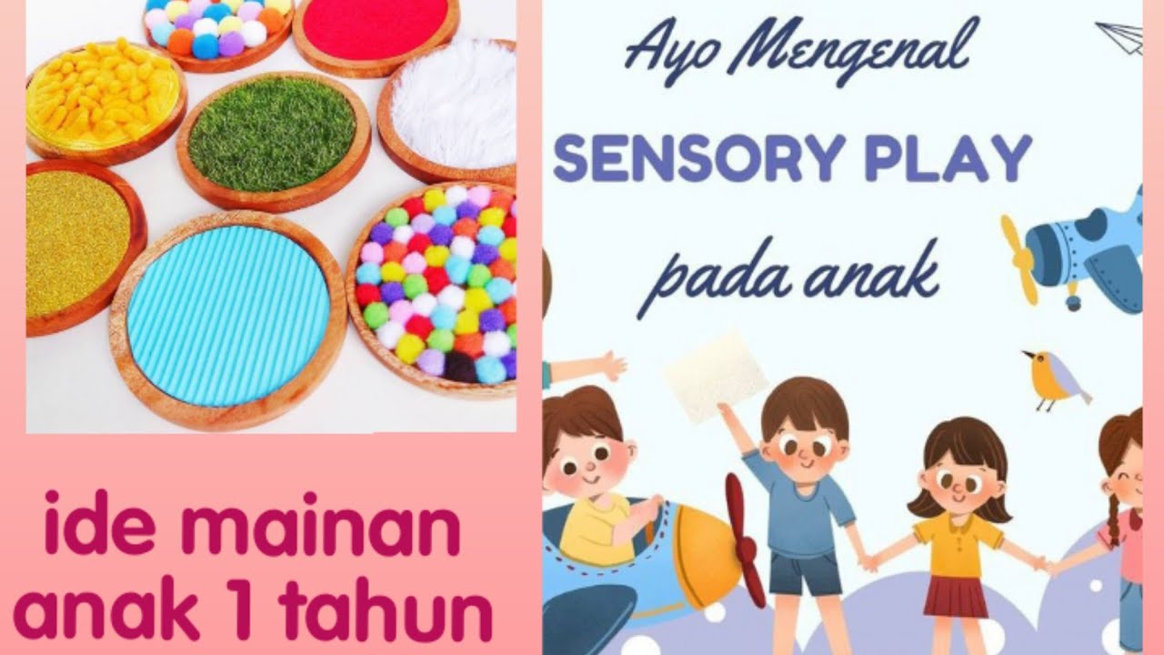 Cara bikin busy board | sensory play anak 1 tahun agar otak nya cerdas ...