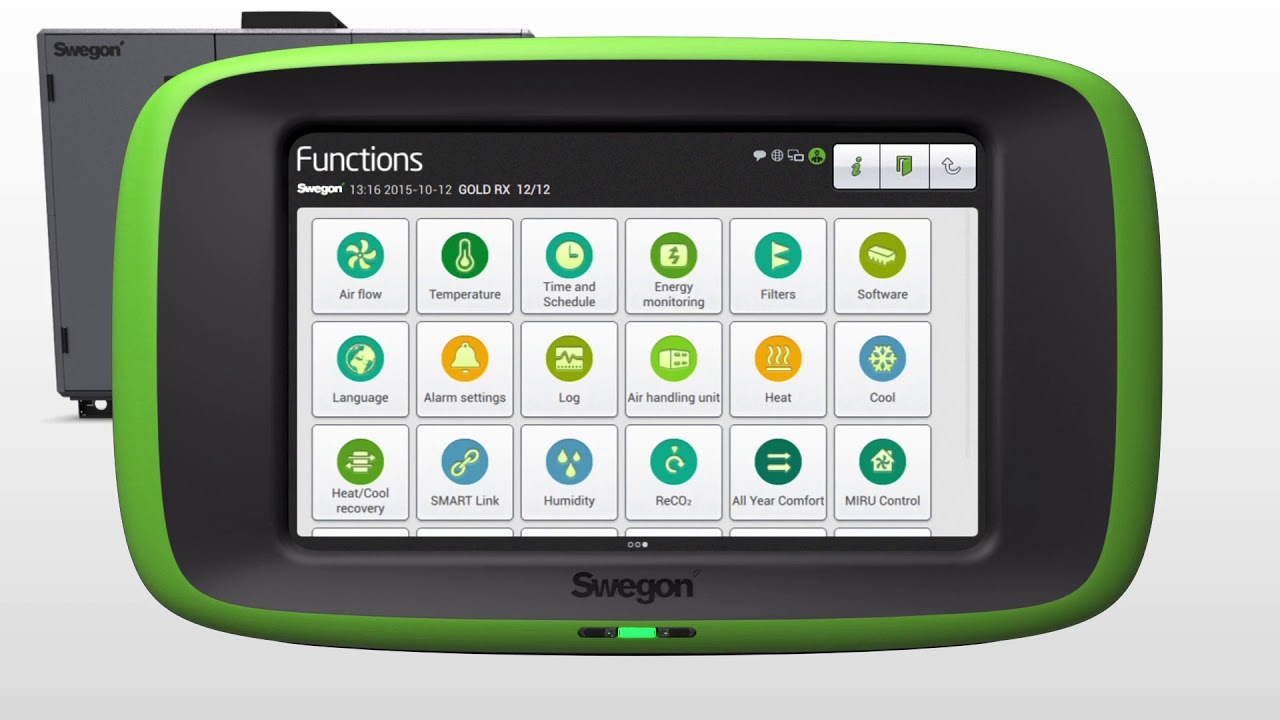 Ventpro - Swegon GOLD IQnavigator - YouTube