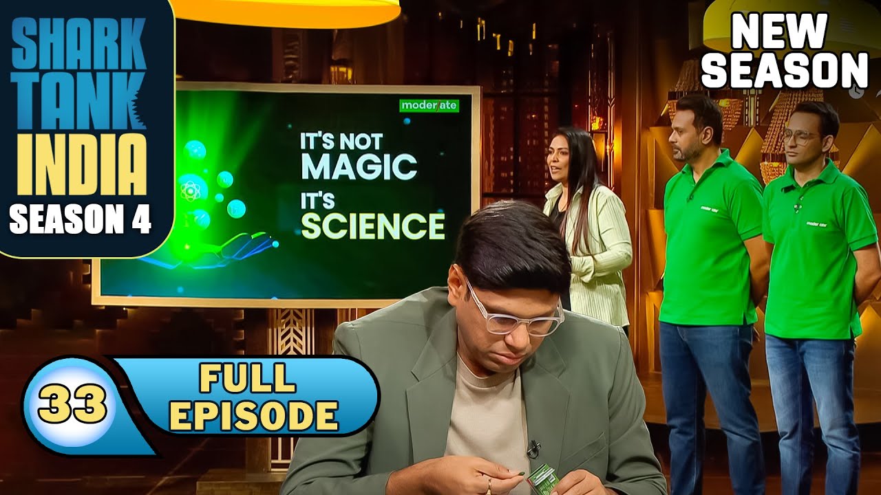 Shark Tank India S4 | Ep 33 | 'Moderate' ने launch की नई 'Calorie ...