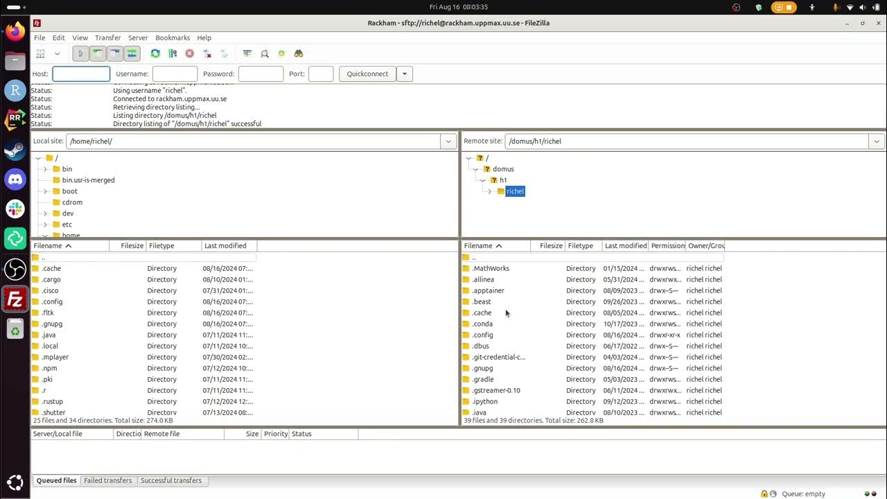 Intro to UPPMAX Day 1: File transfer using FileZilla - YouTube