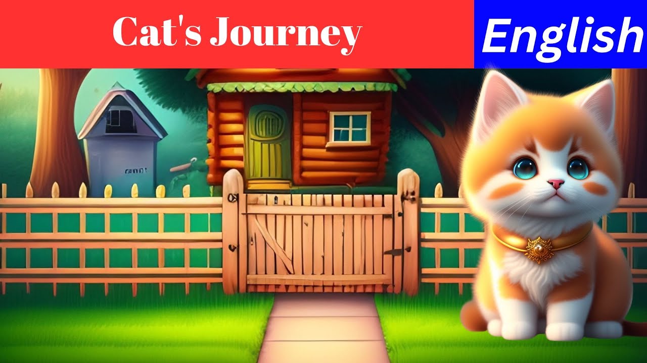 Cat's Journey! English Kids Fairy Tales! English Stories for Teenagers ...