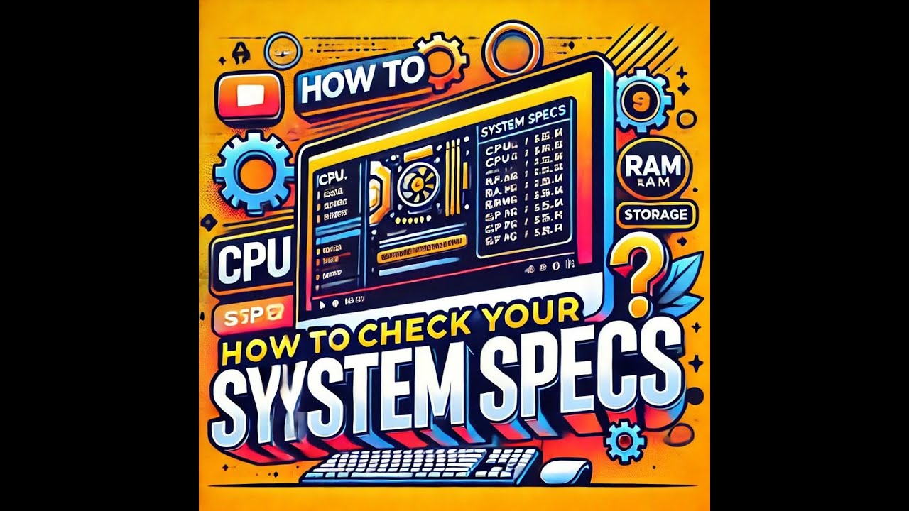 How to check your system specs - YouTube