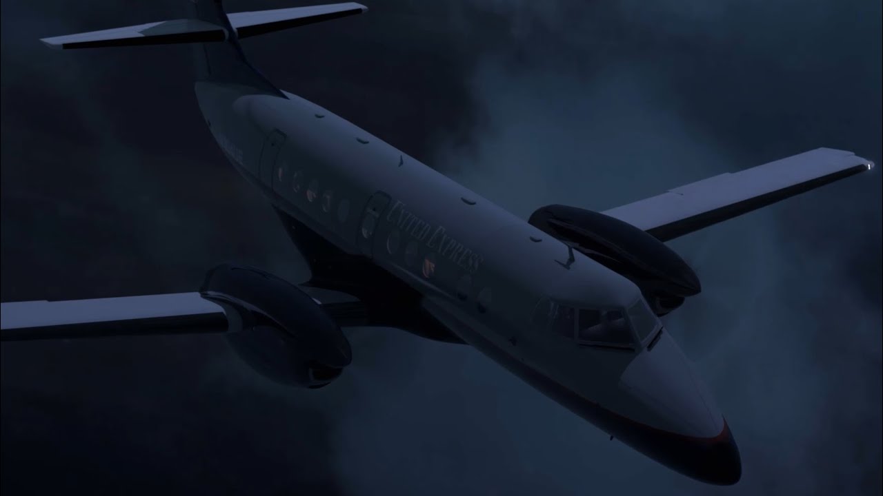 United Express Flight 6291 - Crash Animation - YouTube