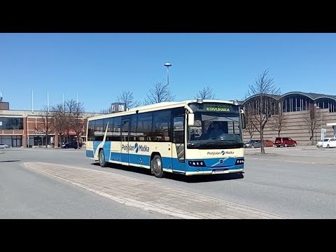 Kokkola city buses at Kokkola bus station 23.5.2017 - YouTube