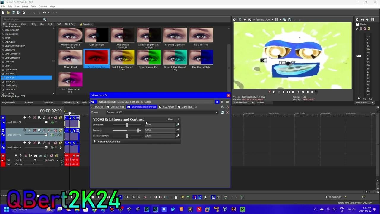 How to Make Invert Effect on VP Without the Built-in Invert Effect (AVS Style) - YouTube