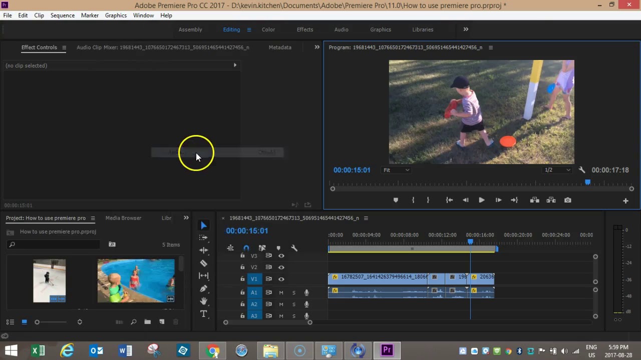 How to properly save and export your finished projects - YouTube