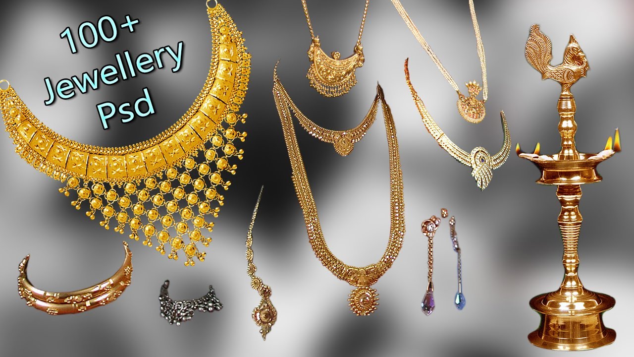 100+ Jewellery PSD for Studio Editing Work - YouTube