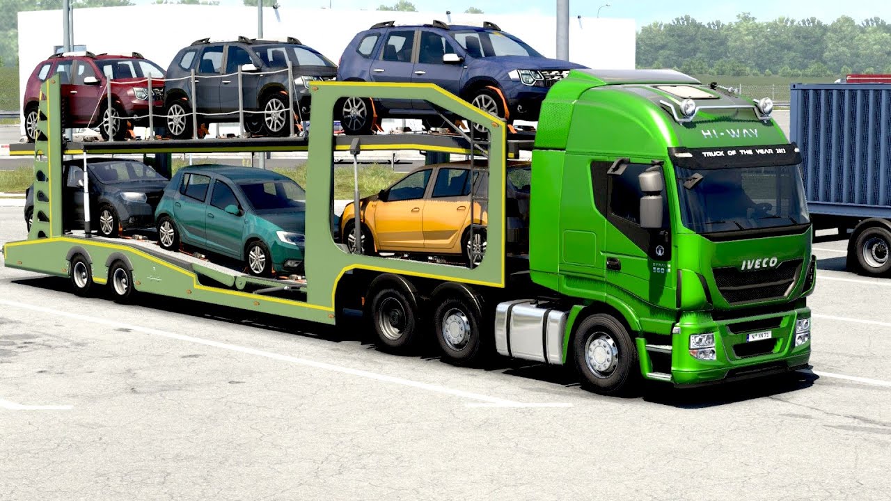 ETS 2 West Balkans DLC - Cars Transport from Tuzla to Osijek Part 2 ...