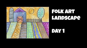 James Rizzi Inspired Cityscape - YouTube