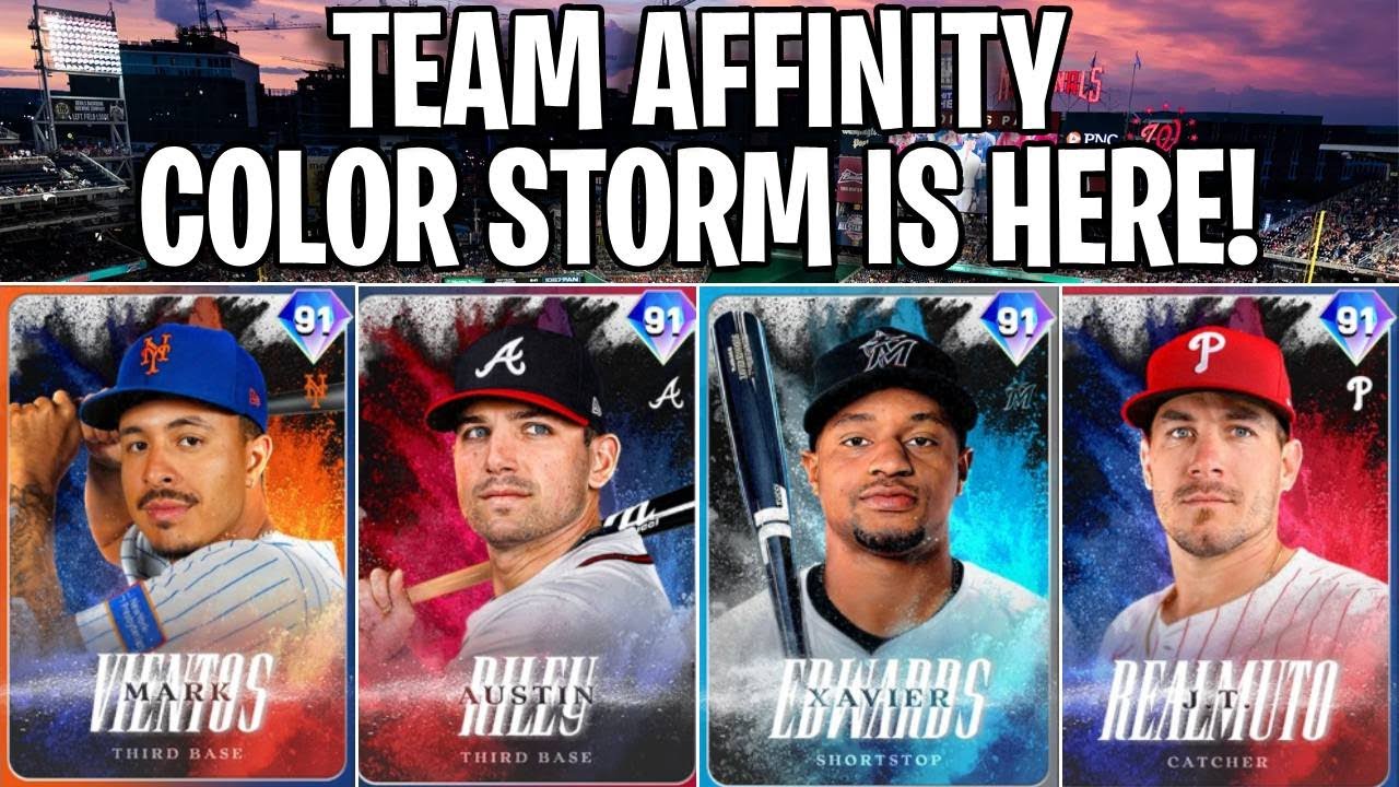 2nd Team Affinity Color Storm Is Here With The 2nd Roster Update In MLB ...