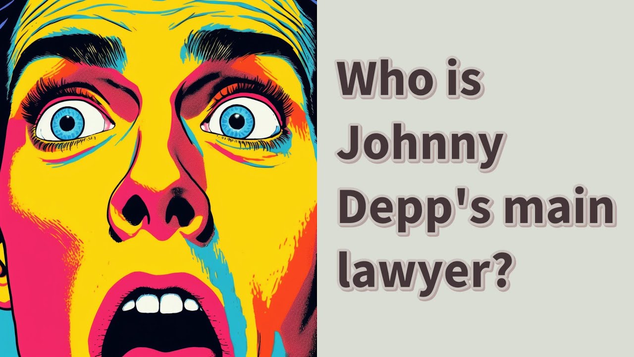 Who is Johnny Depp's main lawyer? - YouTube