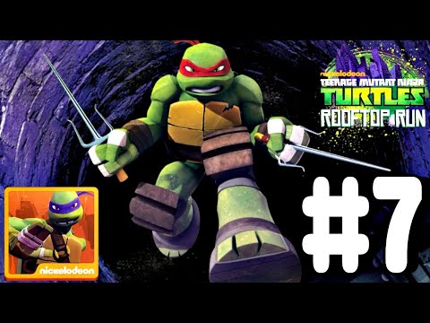 TMNT: ROOFTOP RUN Character Raphael Boss FIGHT GAMEPLAY - YouTube