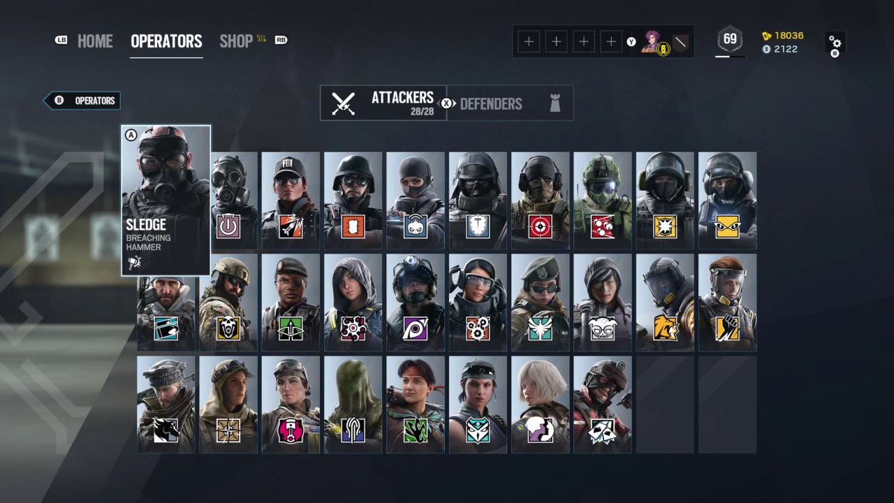 Rainbow Six Siege operator showcase - YouTube