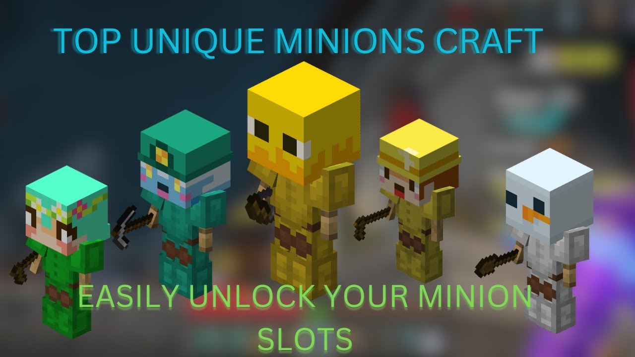 How to get more minion slot in fakepixel || How to get new type of ...