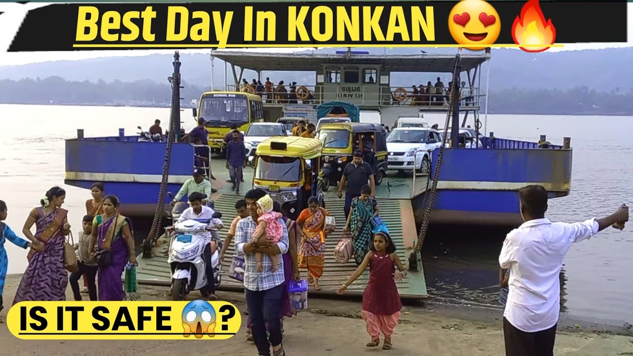 Dhabhol-Dhopave Ferry Boat Ride | Dabhol To Dhopave |Dapoli | CHANDIKA ...