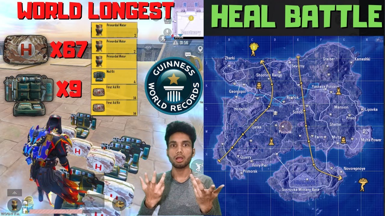 World Biggest Heal Battle In Ancient Guardian Boss Can I Win BGMI Impossible Survive - YouTube