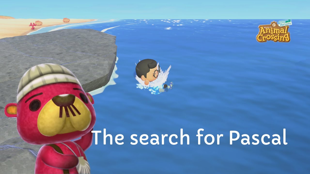 Searching for Pascal in Animal Crossing New Horizons! - YouTube