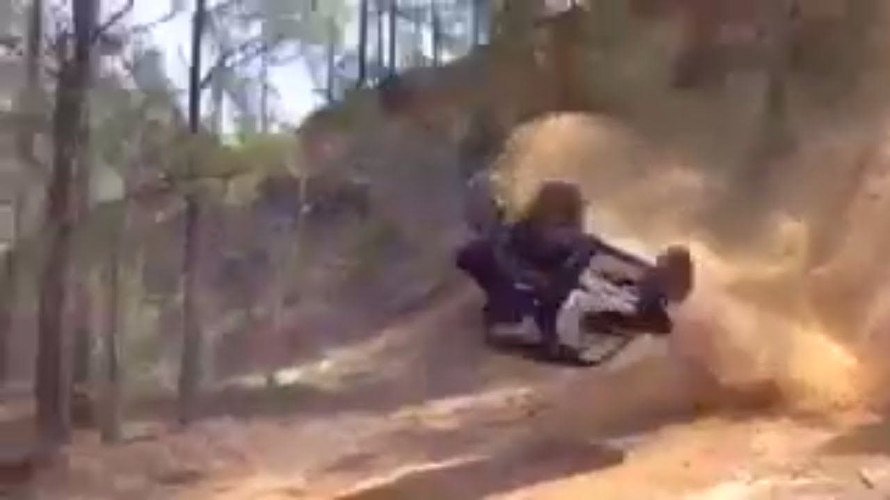 RZR 800 Nasty Crash!!! - YouTube