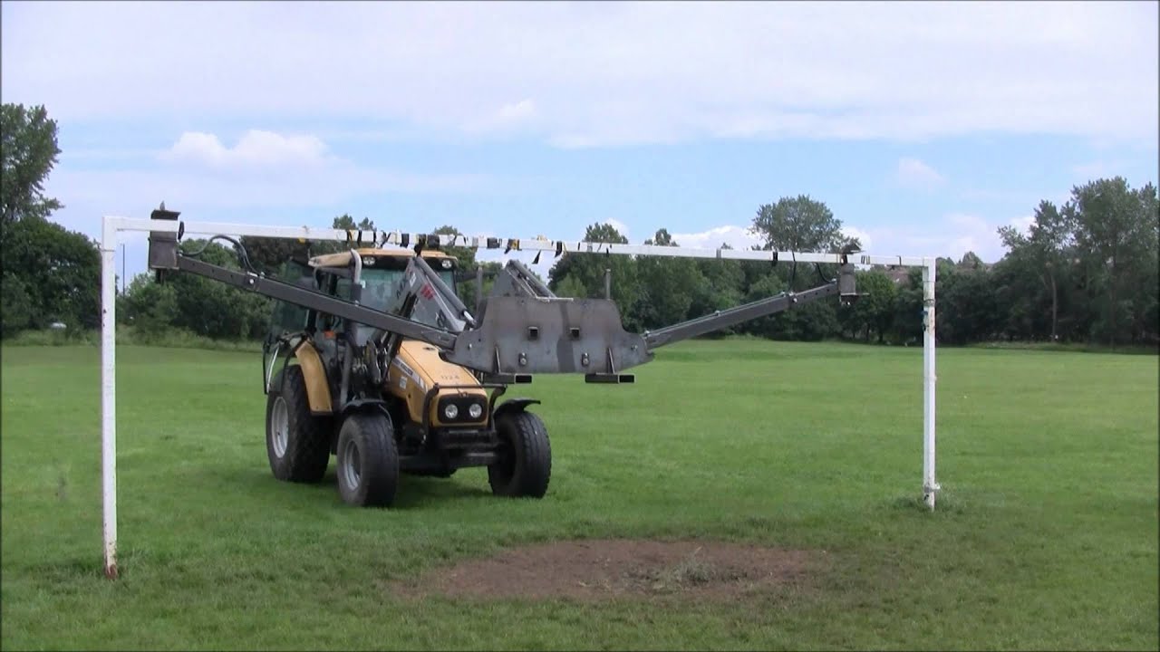 Football Goal Post Lifter - YouTube