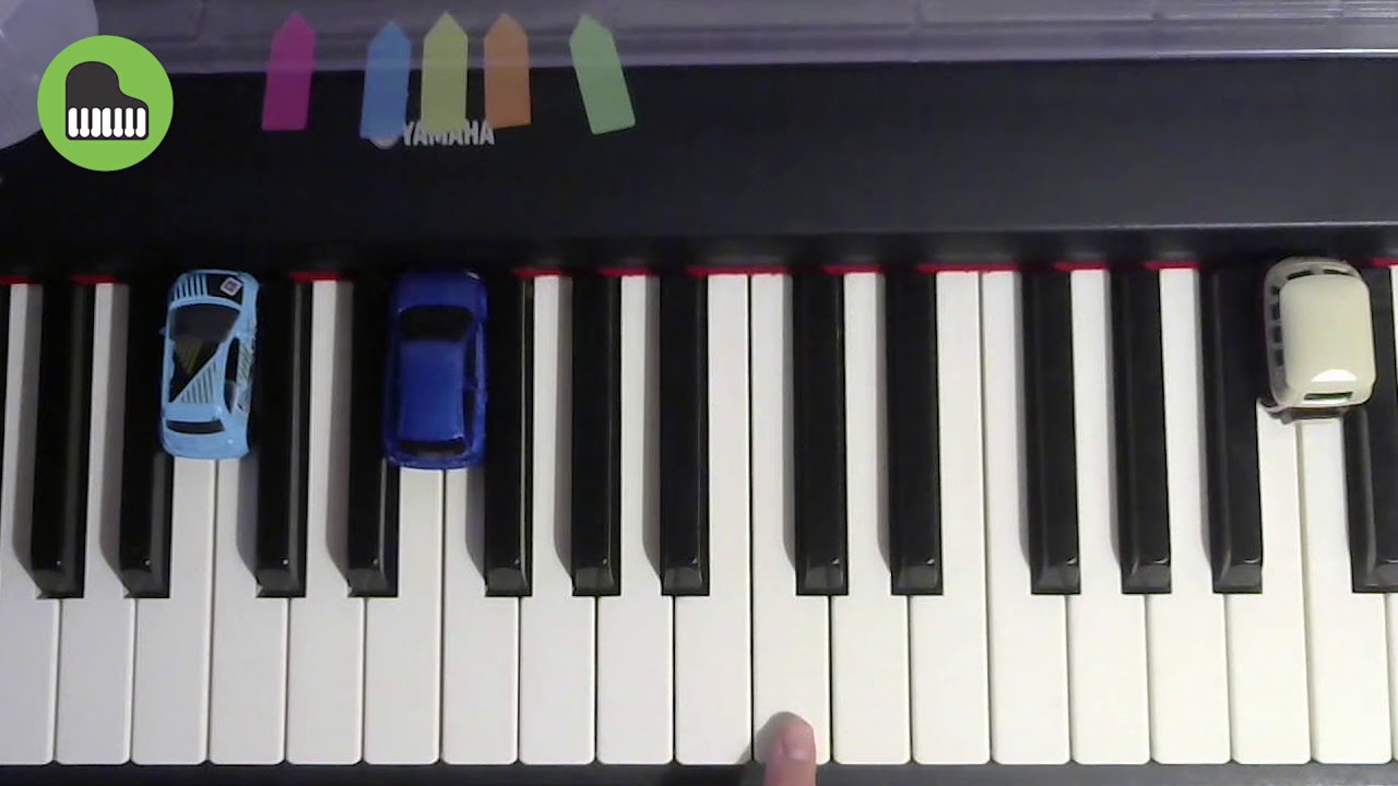 Aprender/Enseñar Piano para Niños Pequeños: Primera canción en el piano ...
