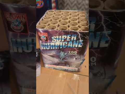 Super Hurricane 🌀 25 Shot 200 Gram Firework - YouTube