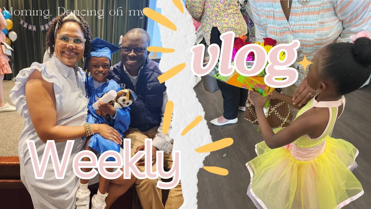 A Whirlwind Week: Ballet Recital, Family Fun, and Pre-K Graduation! 🎉🩰🎓 ...
